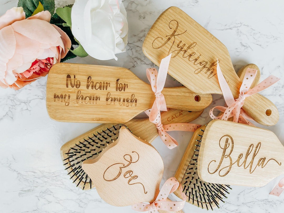 Personalized Hair Brush, Personalized Girls Gift, Custom Baby Shower ...