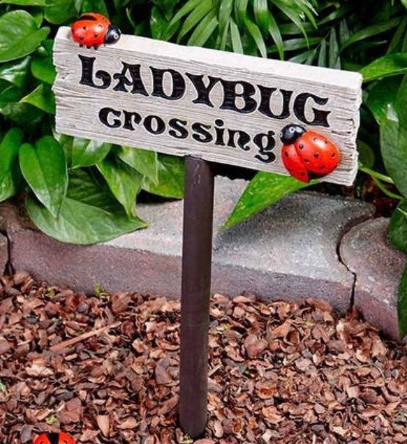 Ladybug Crossing Sign - Etsy