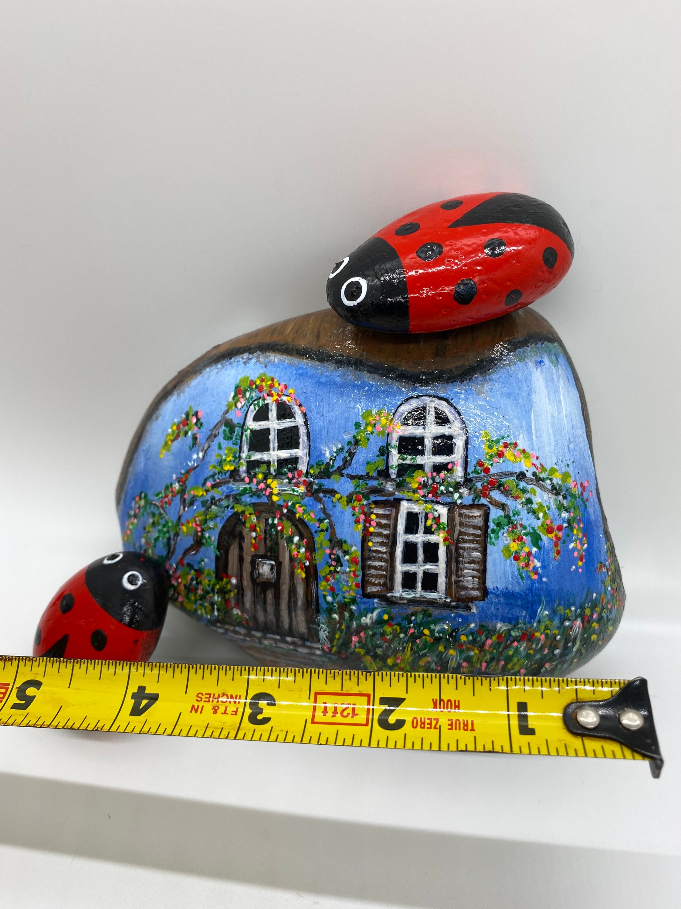 Joy Hand Painted Rock - Etsy