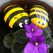 Painted Bumble Bee Stones Paperweights Bumble Bee Art - Etsy Canada