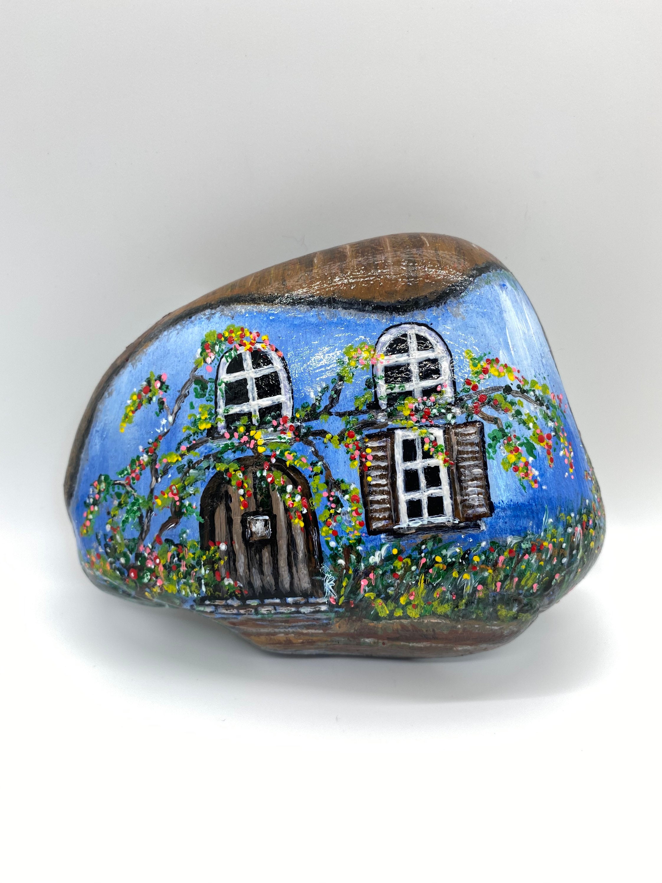 Joy Hand Painted Rock - Etsy