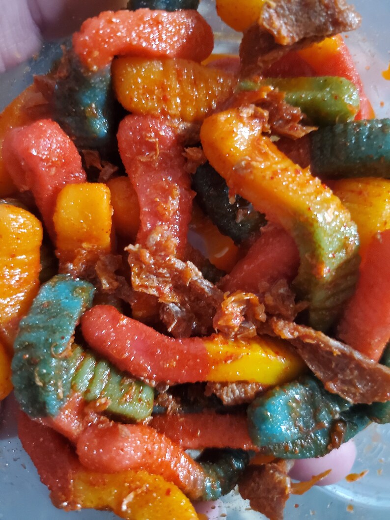 Li Hing Mui Lemon Peel Gummies Etsy