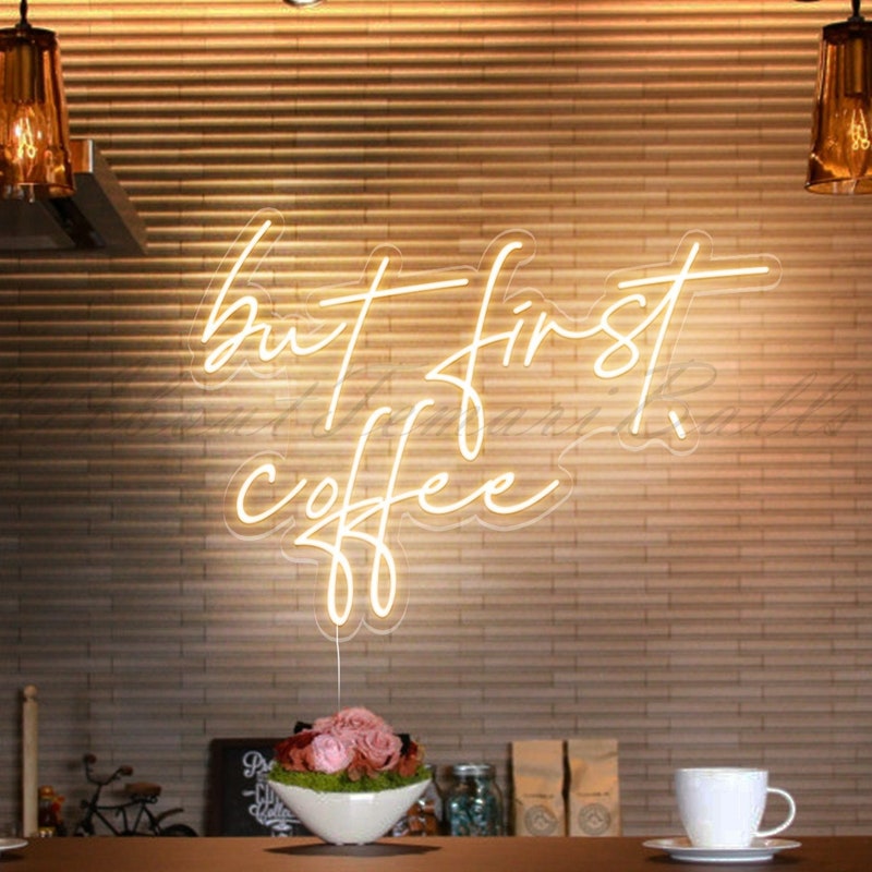 But First Coffee Sign - Etsy