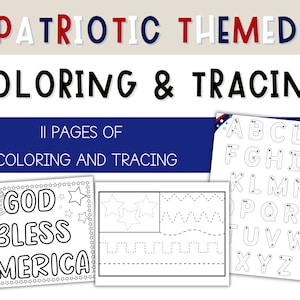 Patriotic Coloring Sheets - Classical Conversations Cycle 3 Tracing ...