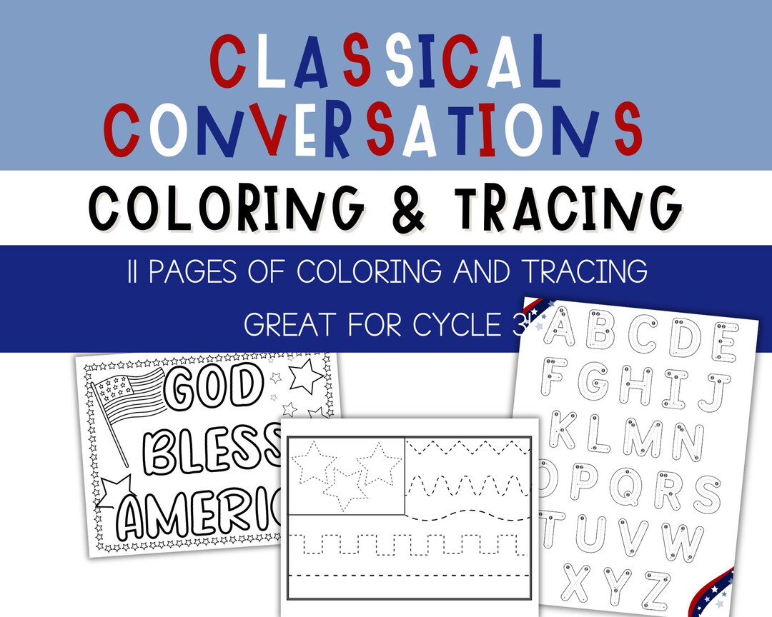 Classical Conversations Cycle 3 Scribblers Tracing Sheets - Cycle 3 CC ...