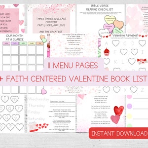 Valentine Morning Menu - Morning Menu for Valentine's Day - Morning ...