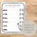 Race Car Tracing Sheet for Preschool and Kindergarten - Race Car ...