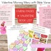 Valentine Morning Menu - Morning Menu for Valentine's Day - Morning ...