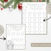 Christmas Preschool Letter Tracing Sheets Christmas Worksheets for ...