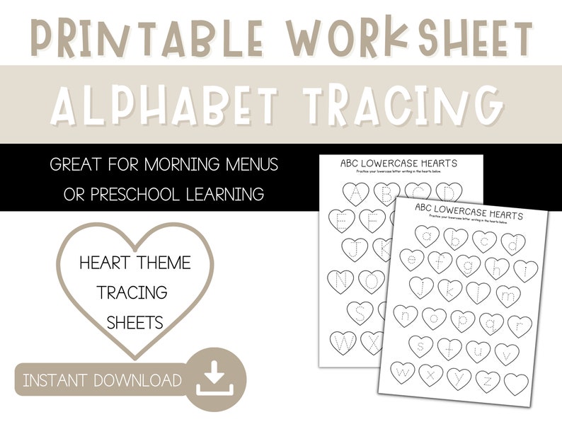 Alphabet Tracing Sheets - Preschool Abc Tracing Sheets - Alphabet ...