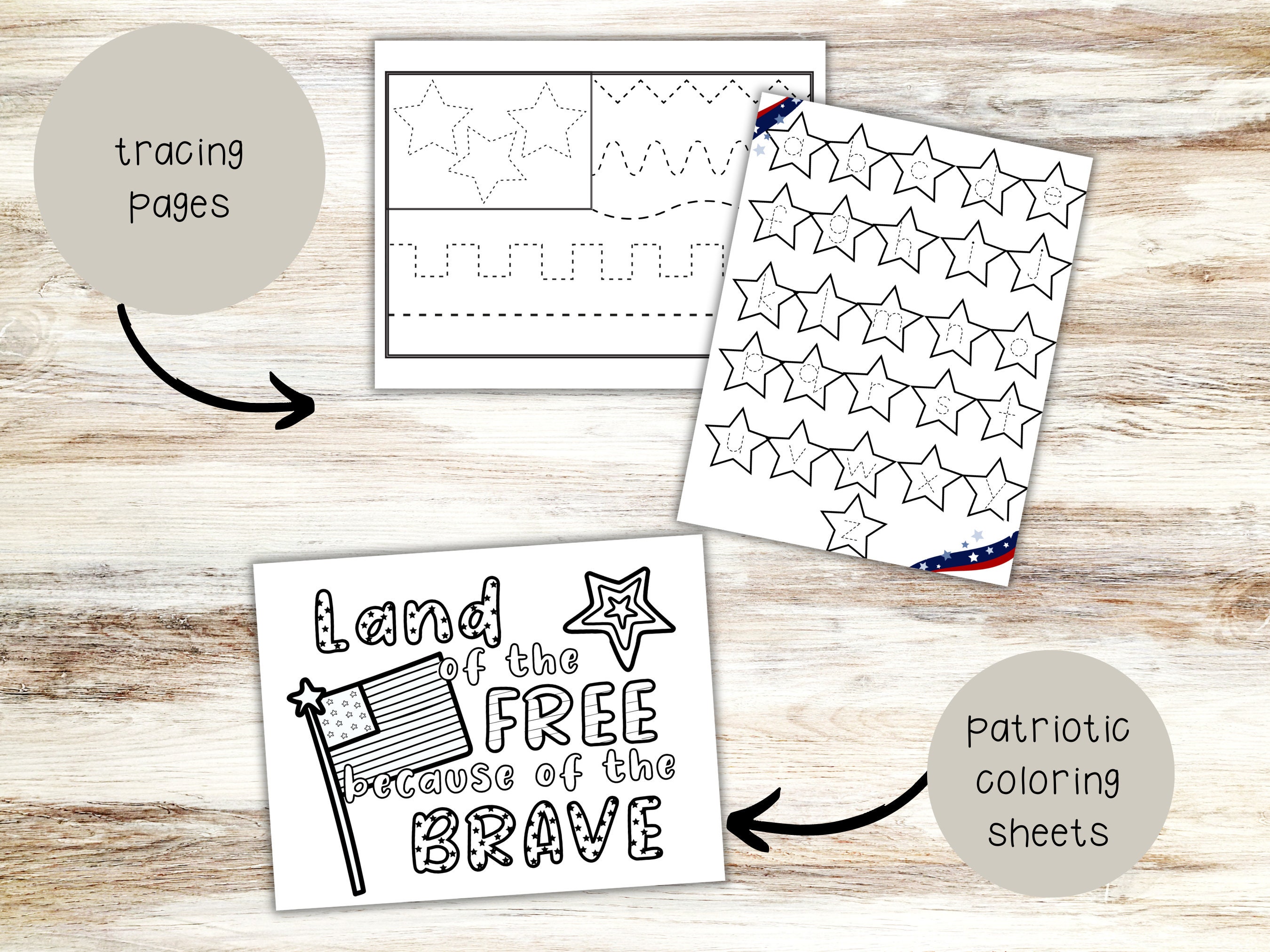 Patriotic Coloring Sheets - Classical Conversations Cycle 3 Tracing ...