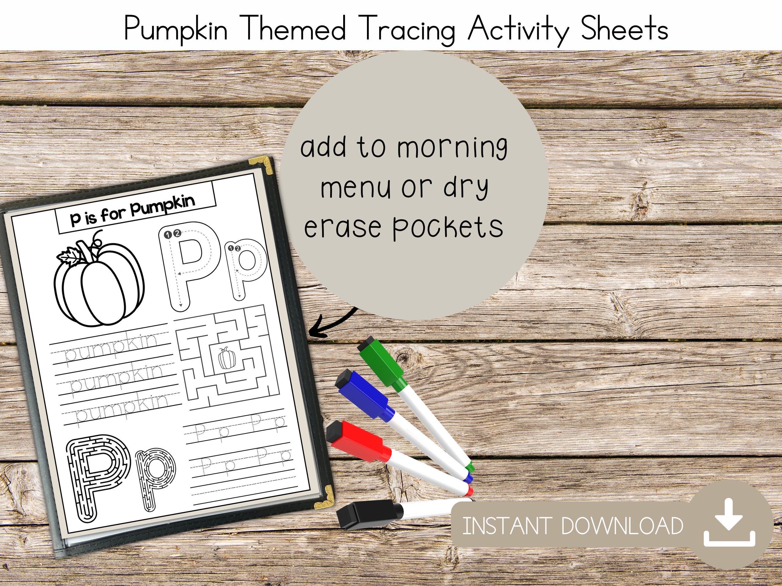 Pumpkin Themed Tracing Worksheet | Pumpkin Number Tracing | Pumpkin ...