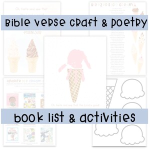 Ice Cream Learning - Ice Cream Unit Study - Ice Cream Morning Basket ...