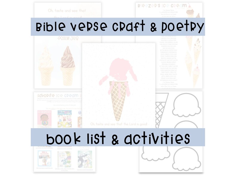 Ice Cream Learning - Ice Cream Unit Study - Ice Cream Morning Basket ...