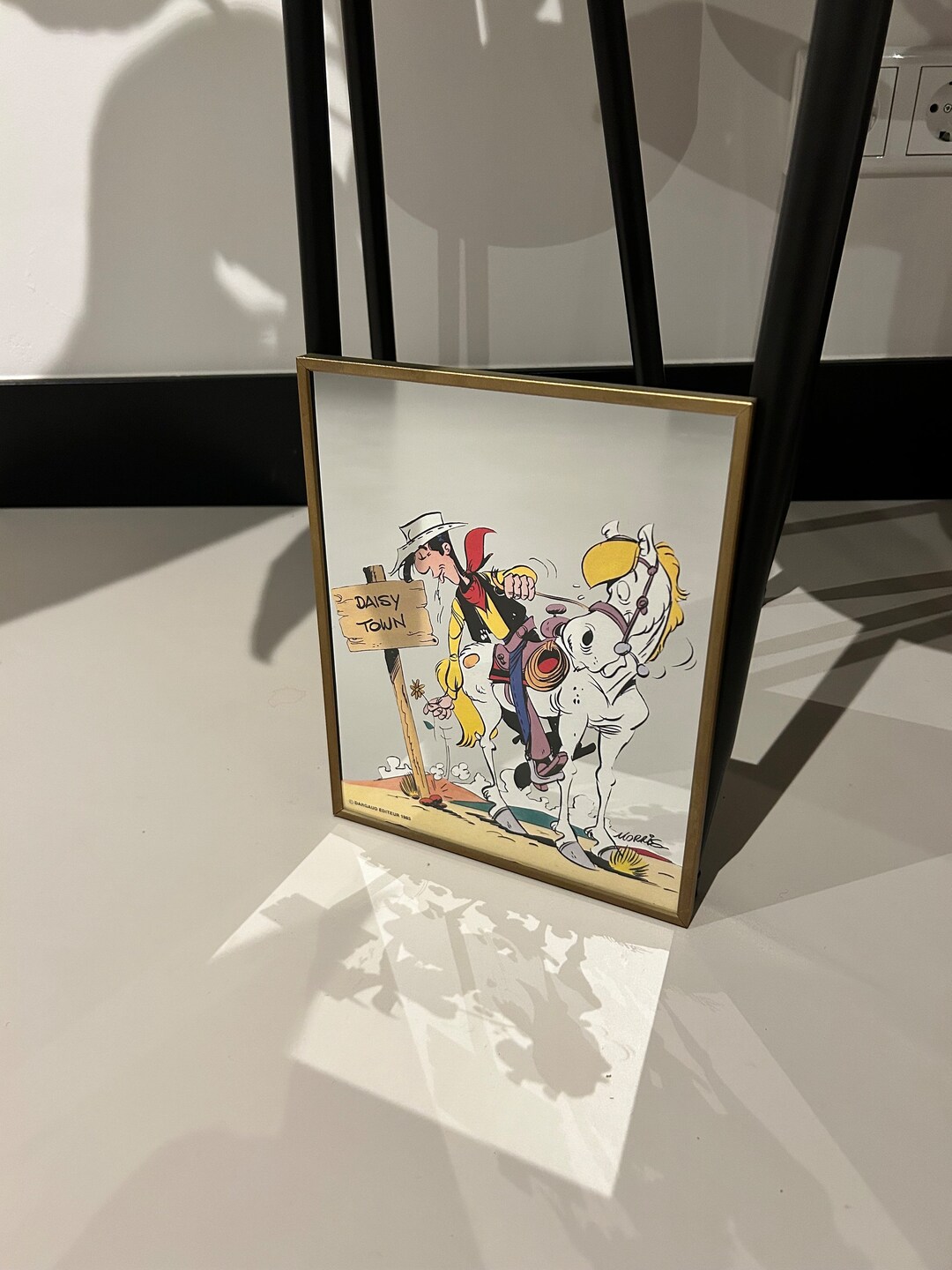 Vintage 1980's Lucky Luke Collector Mirror - Etsy
