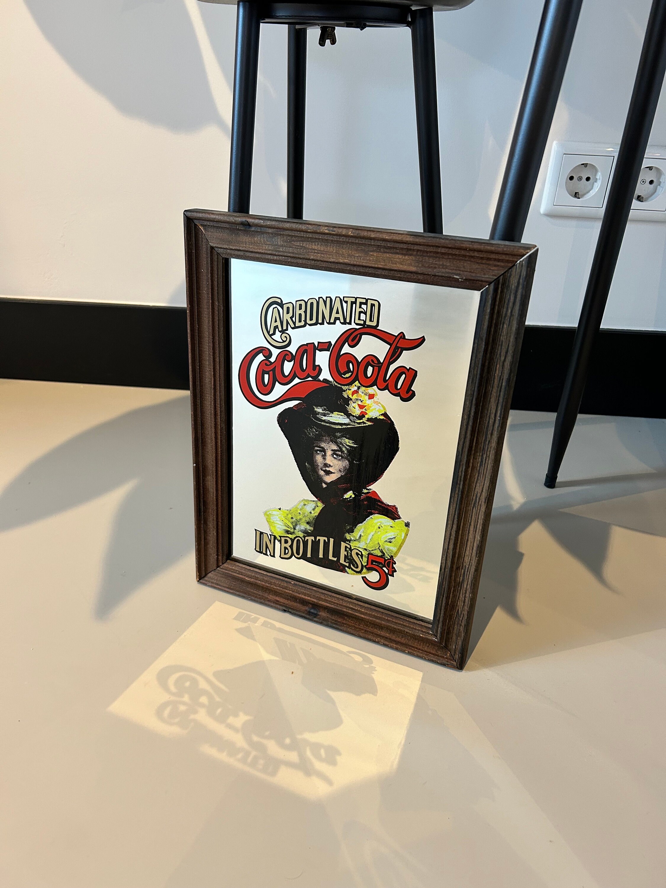 Vintage 1960s Coca Cola California Carbonated Mirror - Etsy