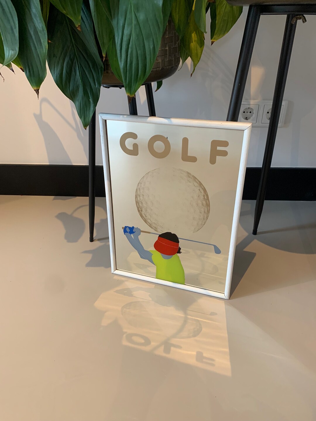 Vintage Retro 1970s Golf Collector Mirror - Etsy