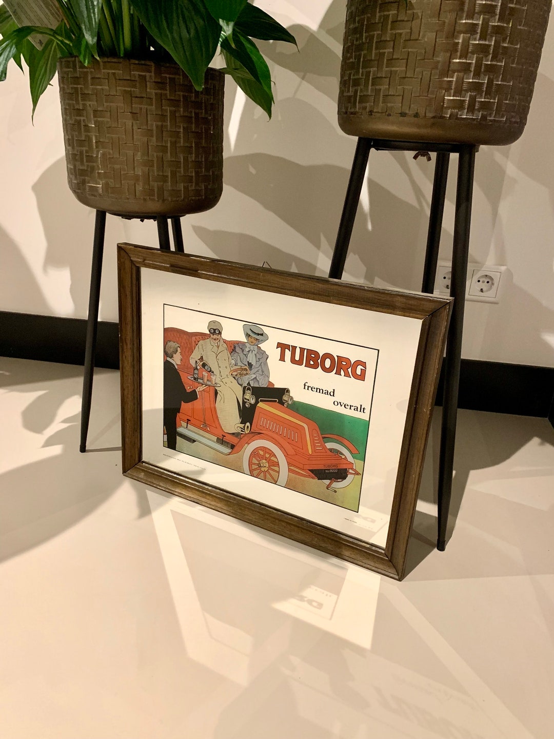 Vintage Rare 1960 Tuborg Beers Mirror 3 - Etsy