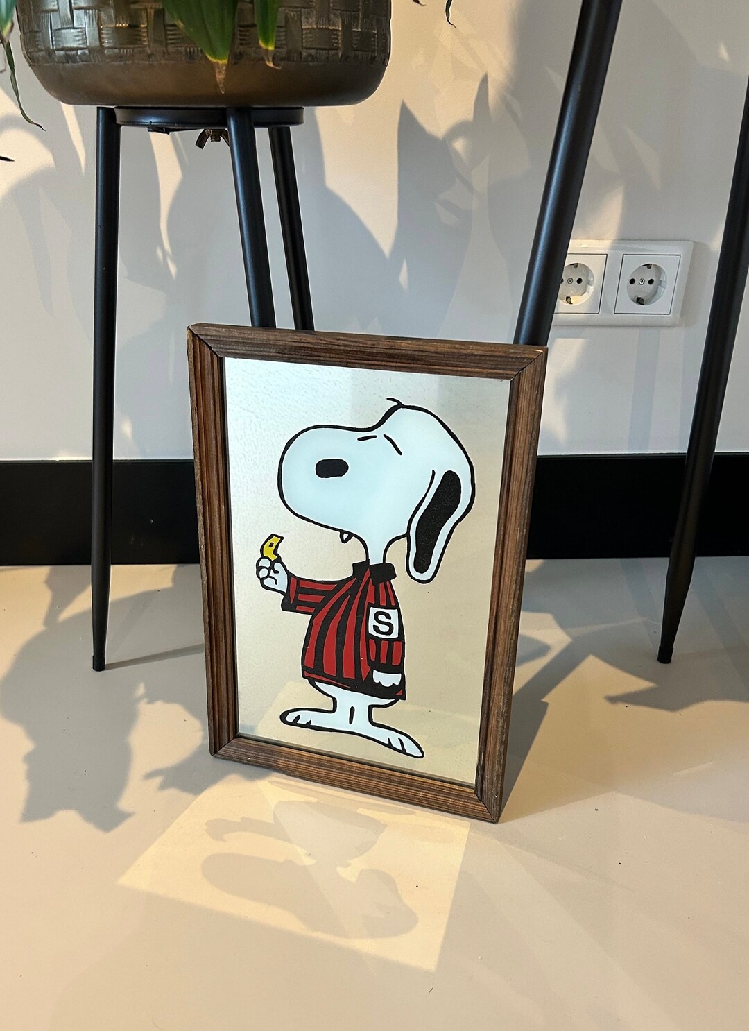 Vintage 1970s Snoopy as Referee Mirror - Etsy UK