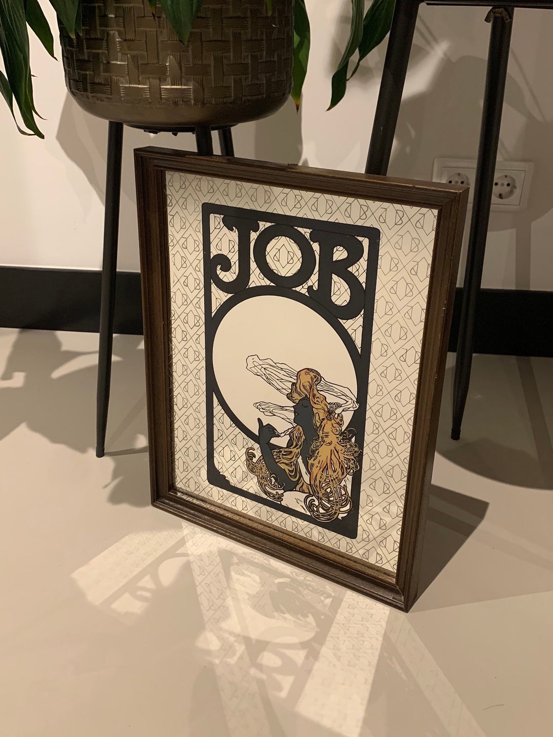 Vintage 1960 Ultimate Rare Jobs Cigarettes Alphonse Mucha - Etsy