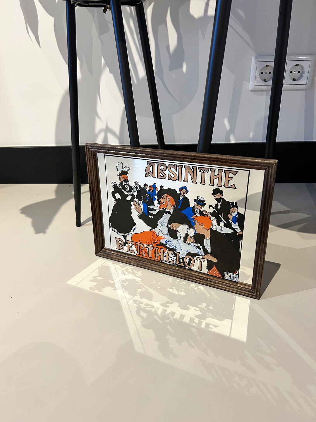 Vintage Rare 1960 French Absinthe Berthelot Mirror - Etsy