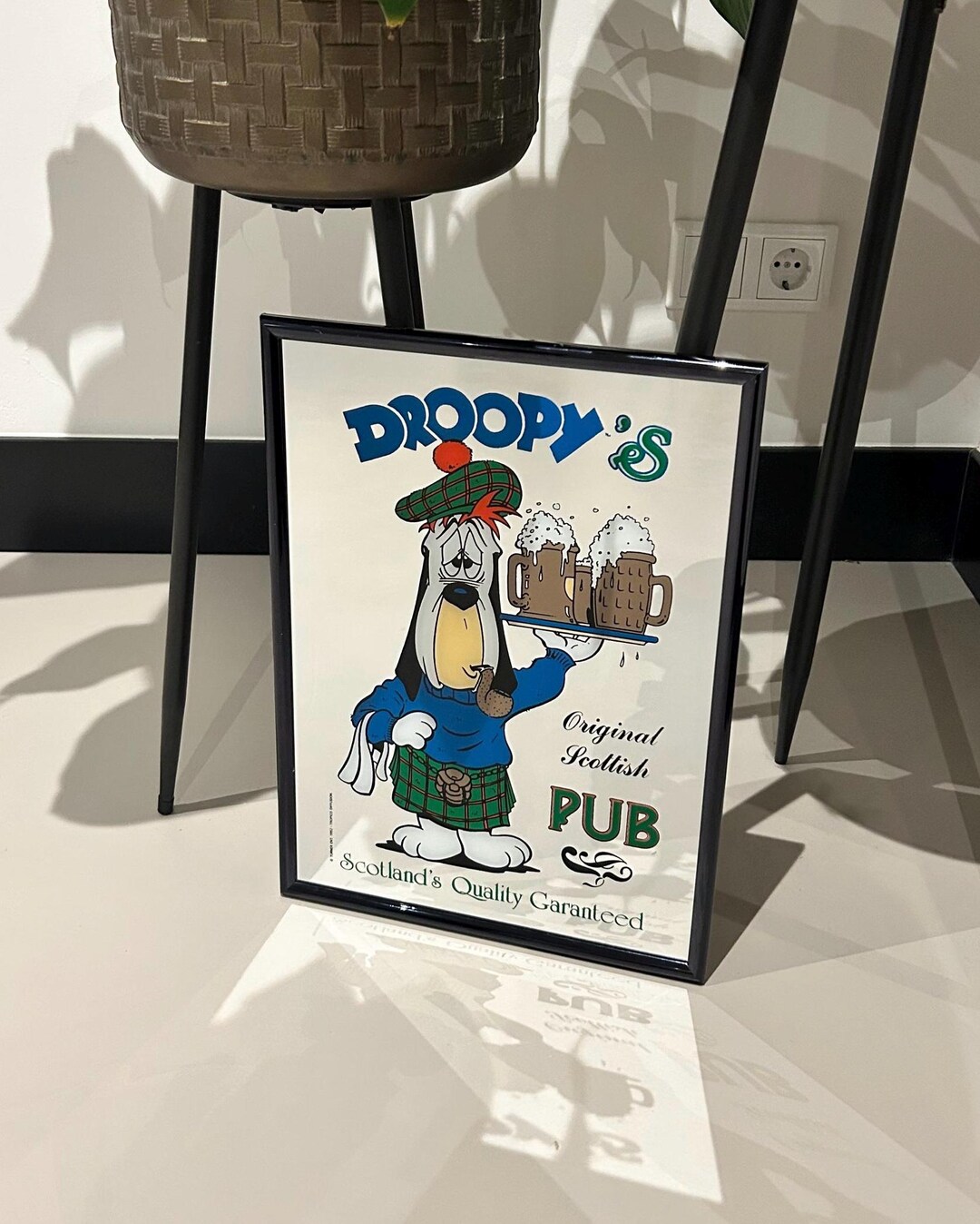 Vintage 1992 Original Snoopy's Droopy Collector Mirror #2 - Etsy