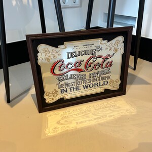 Vintage 1960s Coca Cola Mirror 8 - Etsy