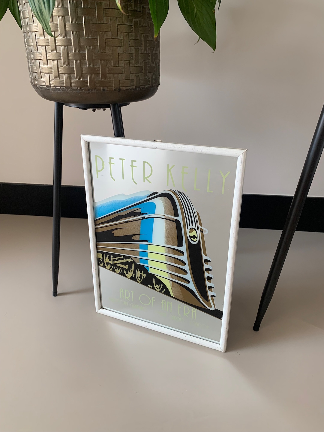 Vintage Rare 1980 Peter Kelly 'Art d'une époque' Miroir - Etsy France