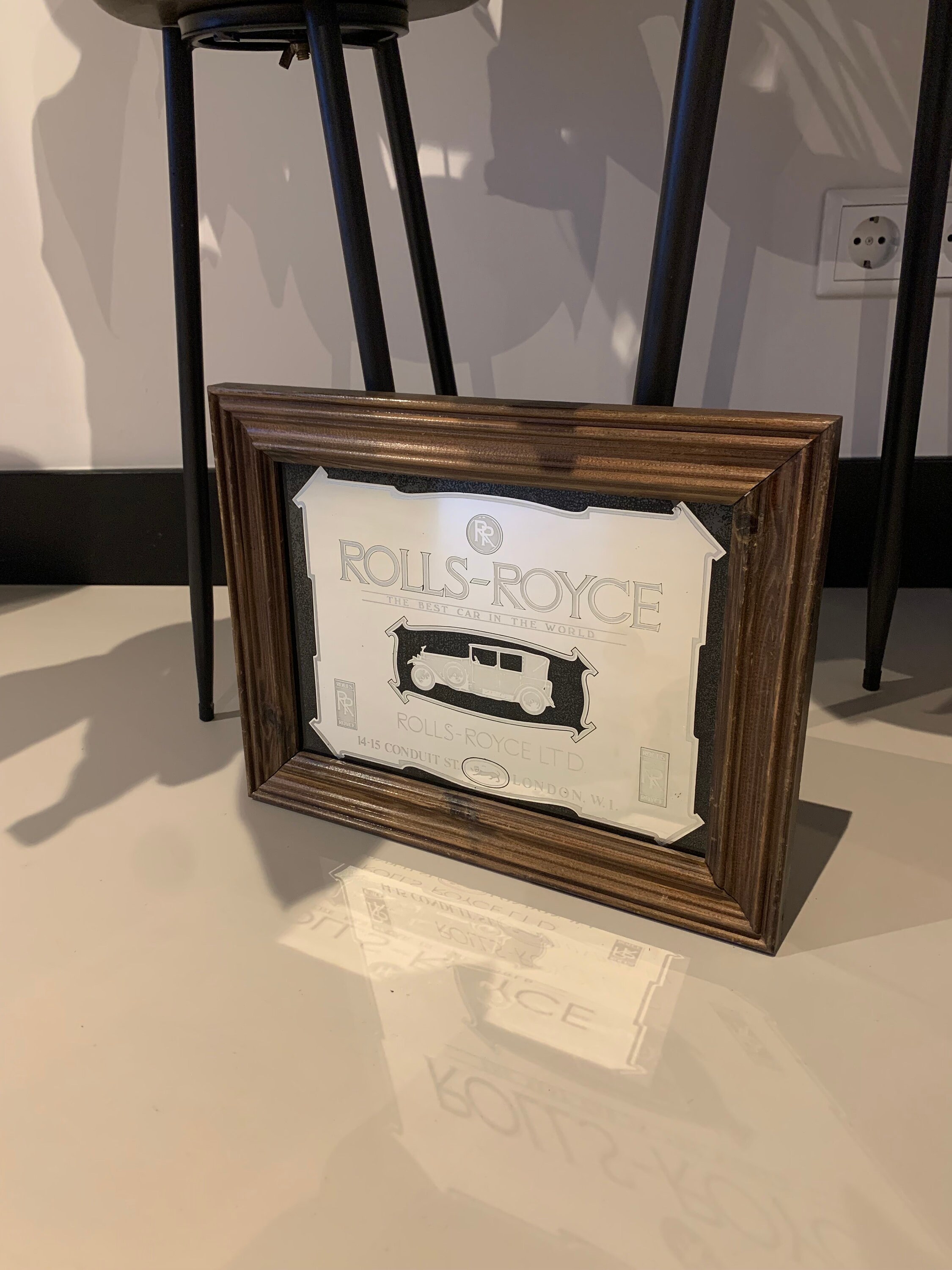 Vintage 1960 Rolls Royce Collector Mirror 2 - Etsy