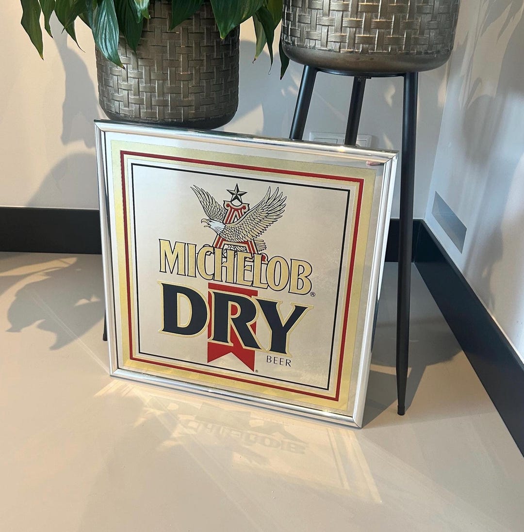Vintage Rare 1990 Michelob Dey Beer Pub Mirror - Etsy