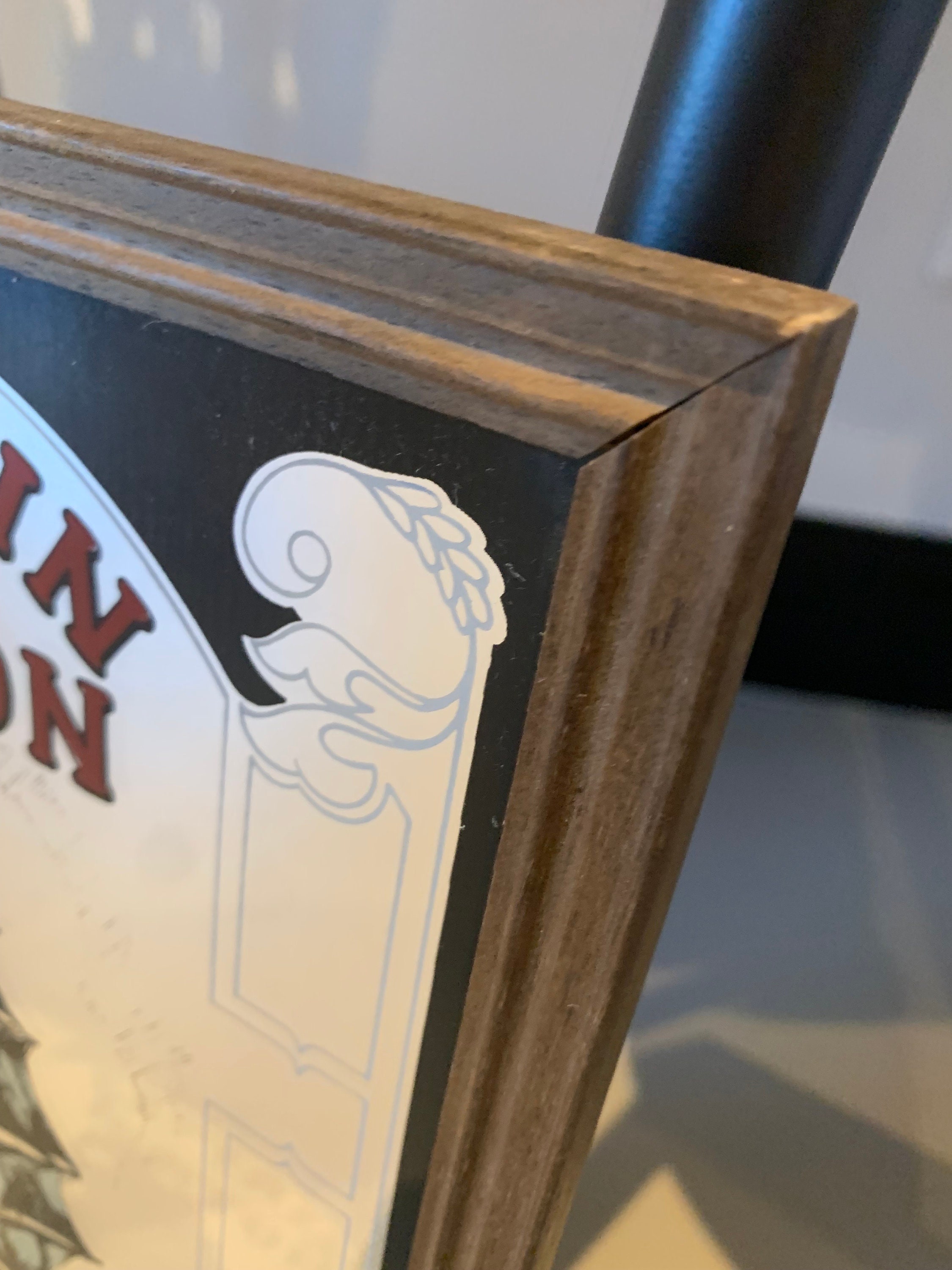 Vintage Rare 1960 Captain Norton Caribbean Finest Rum Mirror - Etsy