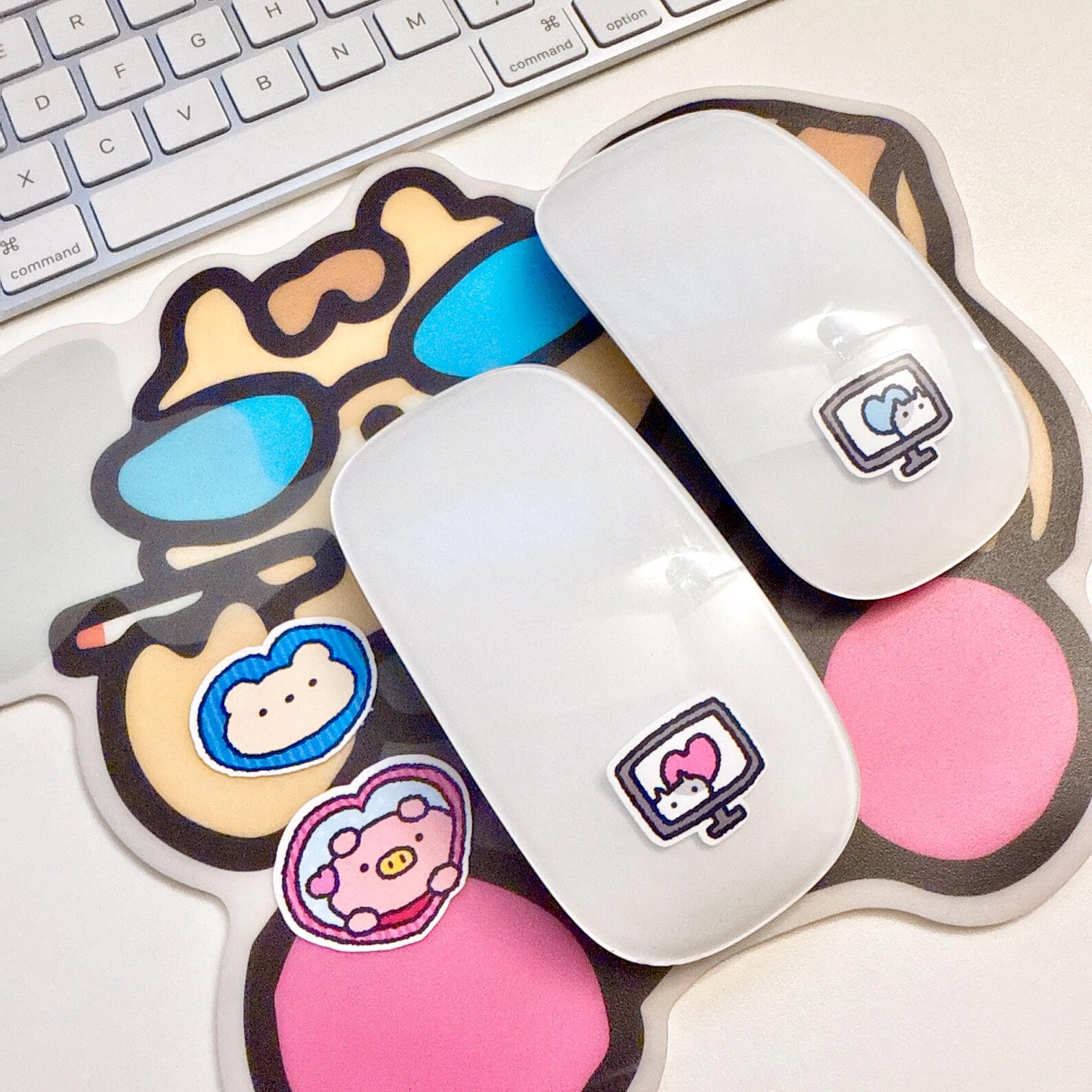 Heart Kawaii Flake Sticker Pack(25pcs) | Waterproof, Couple Stickers - Etsy