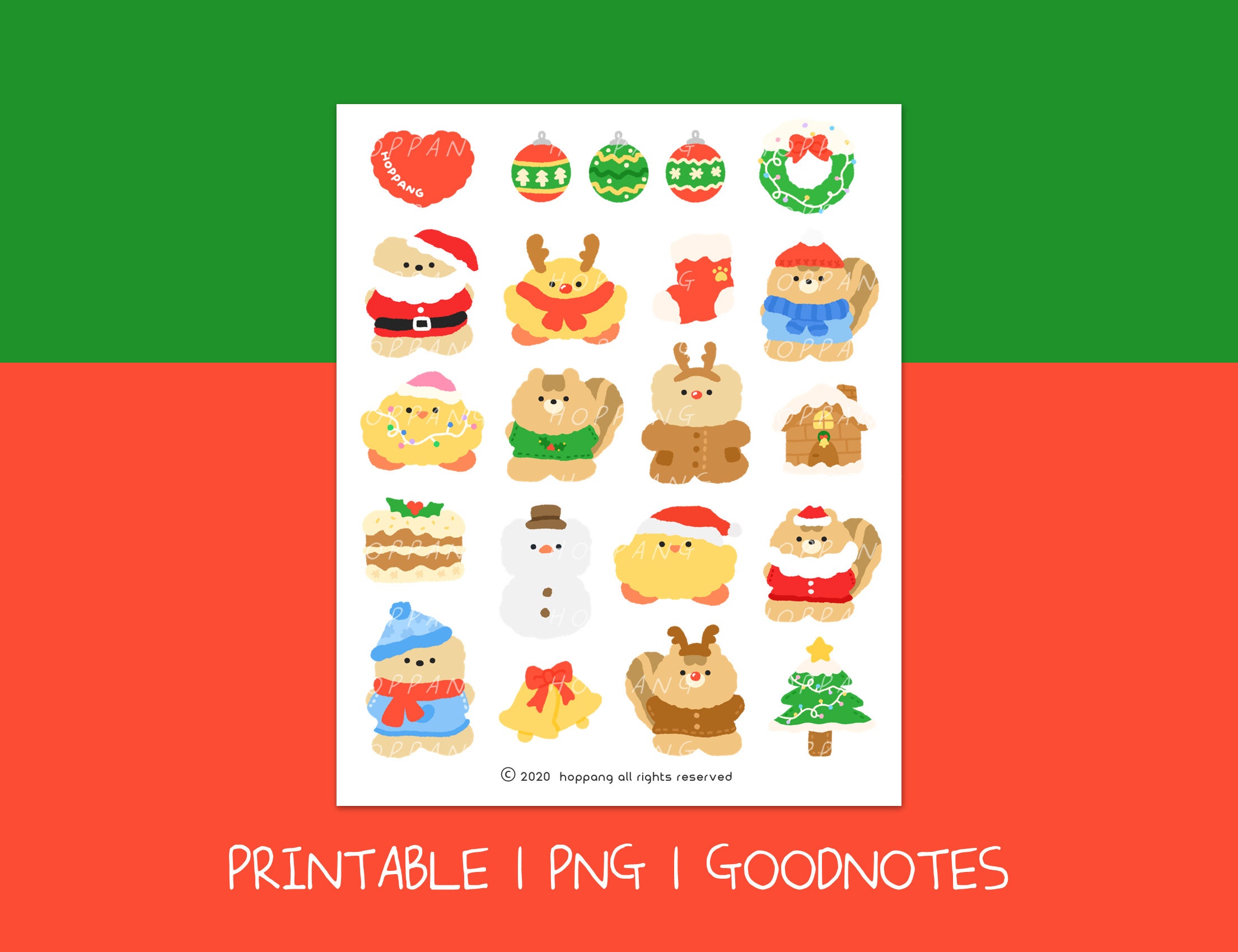 Home Decor Dinosaur HOPPANG sticker printable planner stickers ...