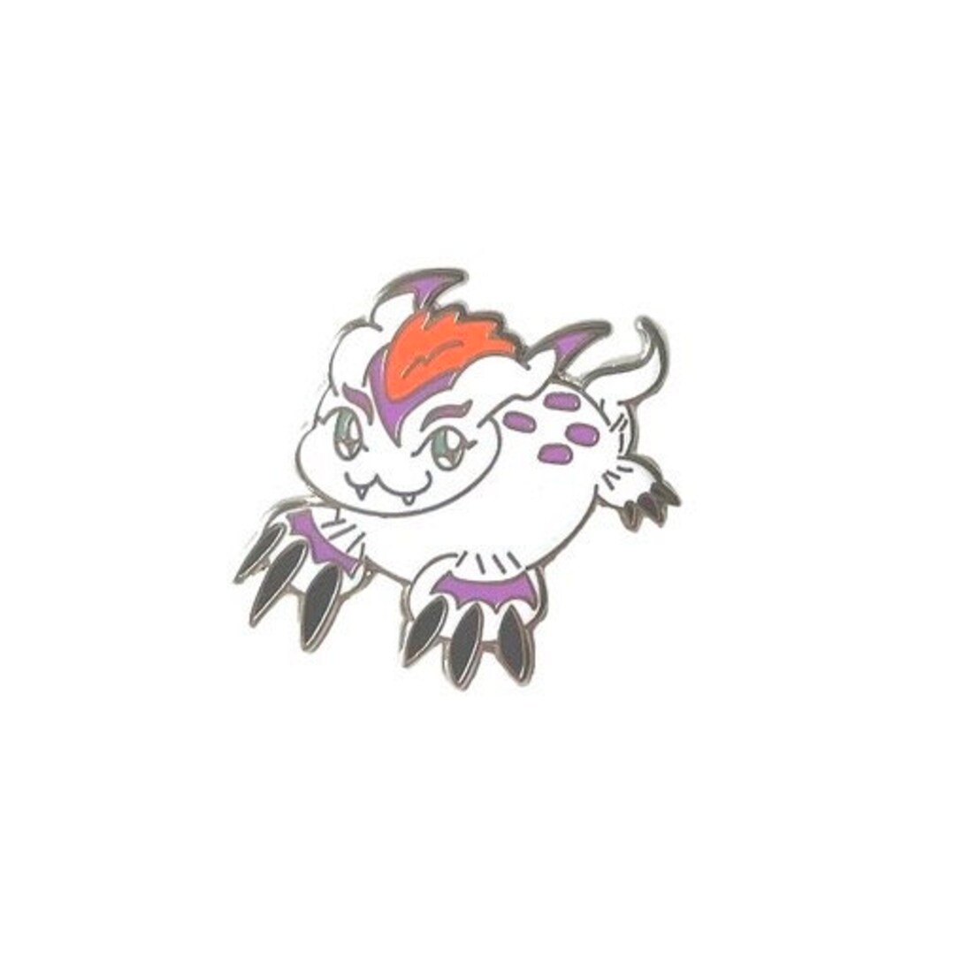 Gomamon Pin Digimon Cute Nostalgia 90's Silly Lapel Enamel Pin Digital ...