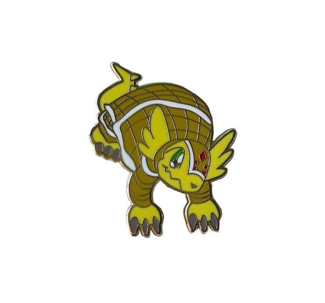 Armadillomon Pin - Digimon Cute Nostalgia 90's Silly Lapel Enamel Pin ...