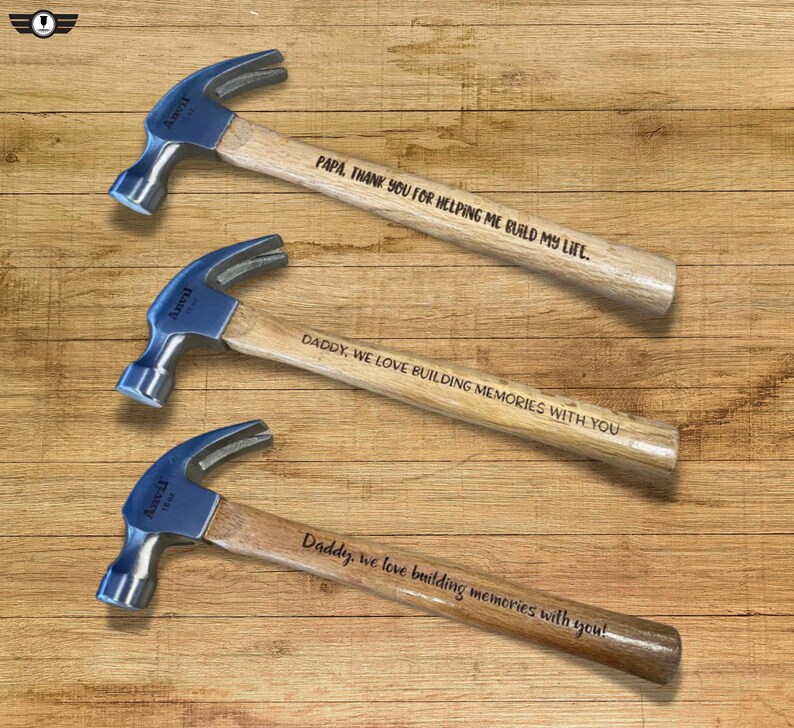 Personalized 16 Oz Hammer-custom Laser Engraved-unique Gift for Dad-diy ...