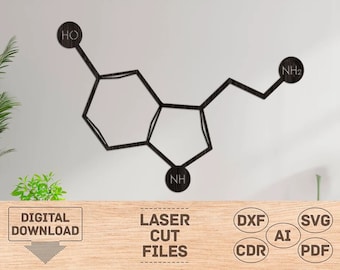 Chemical Formula Dxf - Etsy