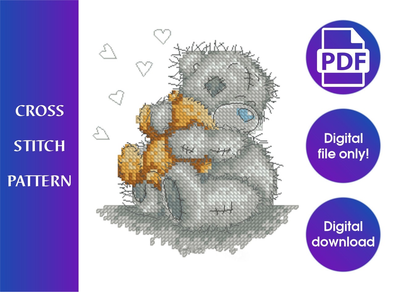Tatty teddy cross stitch patterns book store