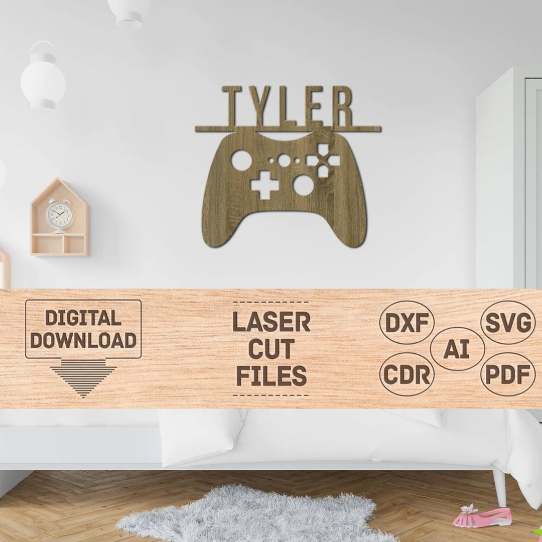 Gamer Room Wall Decor, Gamer Room Wall Art, Gamer Room Decor Svg, Gamer ...