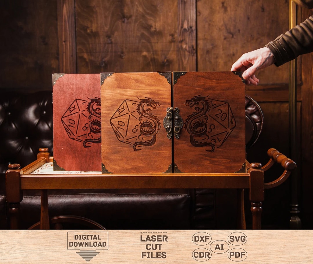 Dnd Screen Laser Cut, Dnd Screen Pattern, Dnd Screen Svg, Dnd Master ...
