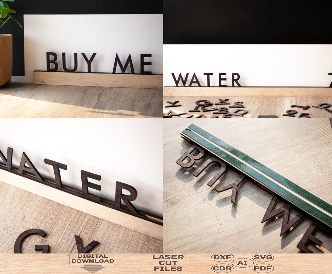 Cafe Menu Board Svg Menu Board for Wall Svg Laser Cut - Etsy