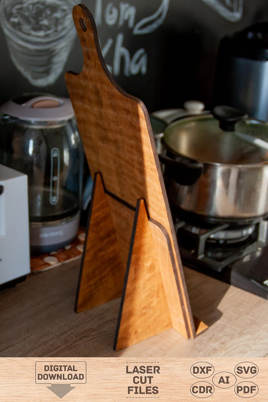 Cookbook Stand Svg Cookbook Stand Dxf Cookbook Holder Laser - Etsy