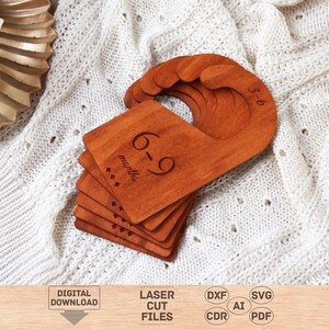 Closet Dividers SVG, Closet Dividers DXF, Baby Wardrobe Dividers Svg ...