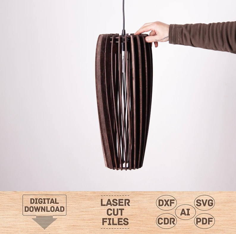 Lampshade Svg Lampshade Dxf Lampshade Pdf Lampshade Ai - Etsy