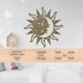 Sun and Moon Svg, Sun and Moon Pdf, Sun and Moon Dxf, Sun and Moon Wall ...
