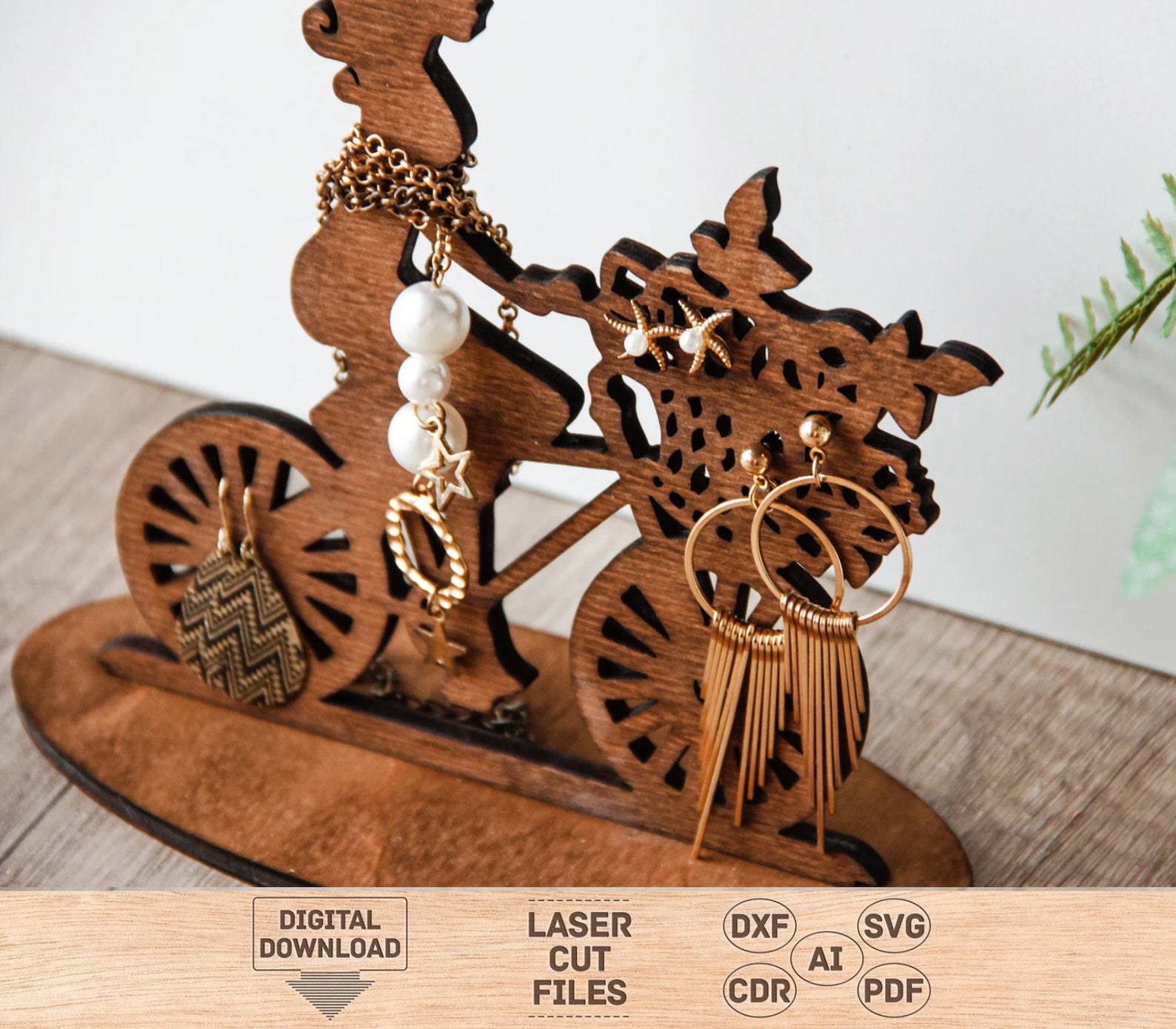 Jewelry Stand Svg, Jewelry Stand Pdf, Jewelry Display Svg, Jewelry ...
