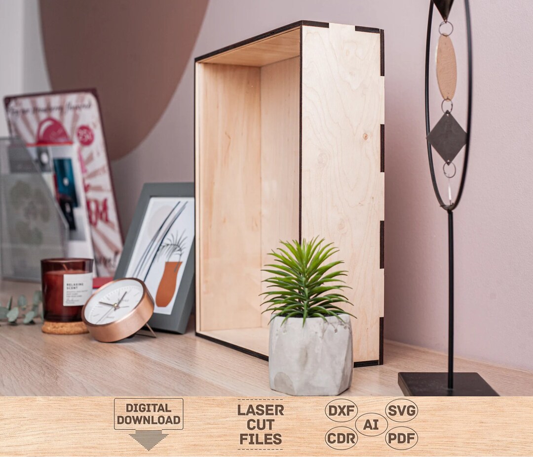 Gift Card Box Laser Cut, Gift Card Box Pattern, Gift Card Box Svg, Gift ...