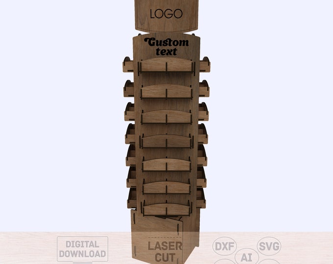 9 Slot Tile Display SVG + Ai Laser Cut Files -- INSTANT DOWNLOAD - Etsy ...