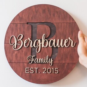 Name Sign Round Svg, Last Name Sign Template, Pallet Sign Template ...