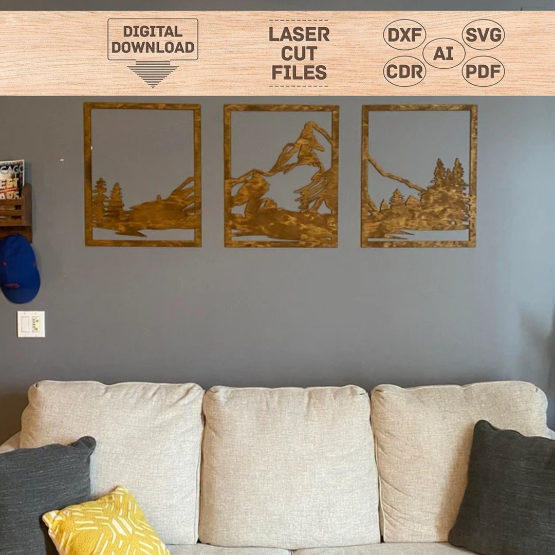 Wood Mountain Svg, Wood Mountain Pdf, Wood Mountain Dxf, Wood Mountain ...